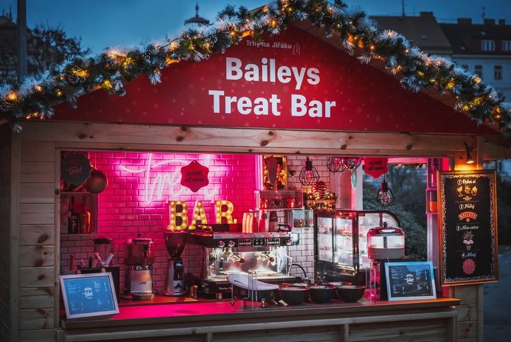 Baileys již potřetí otevírá jedinečný pop up Treat Bar. Užijte si ...